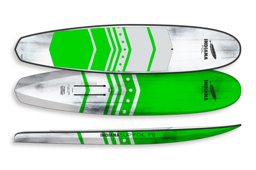 INDIANA – 7’6″ Downwind Foil Board – The Paddle Sport Show
