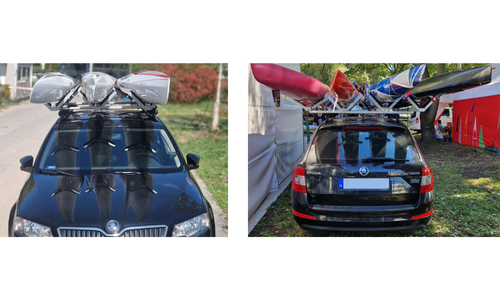 ECO KAYAK - V-Bar roof rack - The Paddle Sport Show